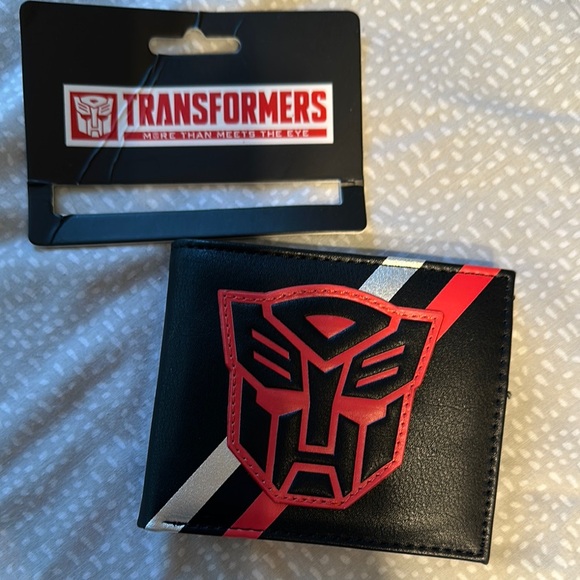 TRANSFORMERS | Accessories | Transformers Black And Red Wallet | Poshmark